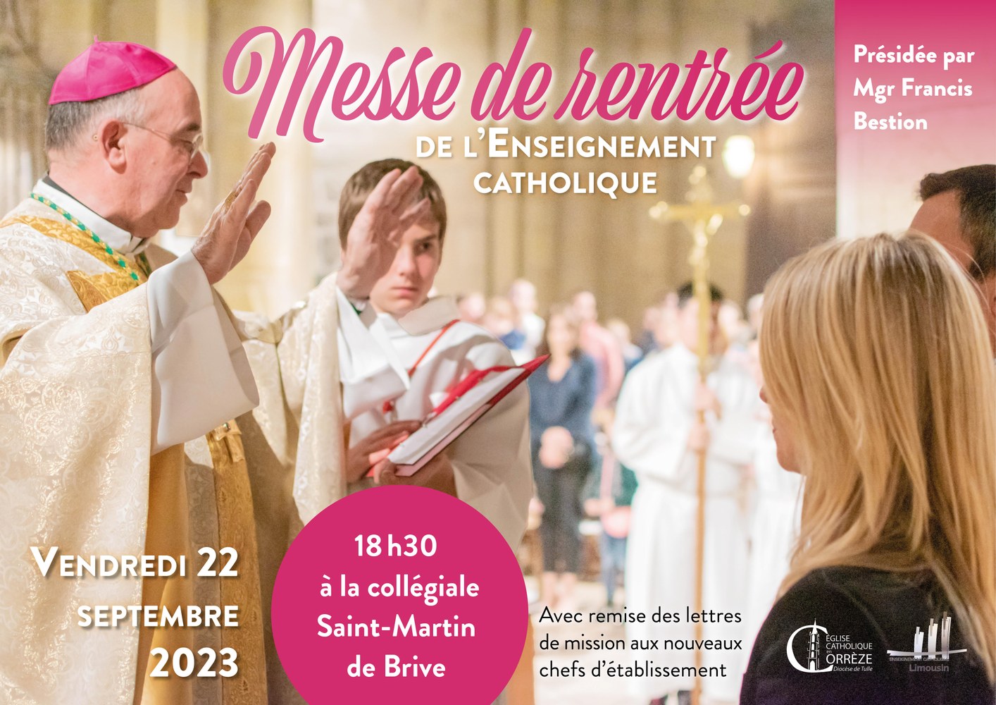 Messe de rentrée de l'Enseignement Catholique du Limousin — Diocèse de Tulle